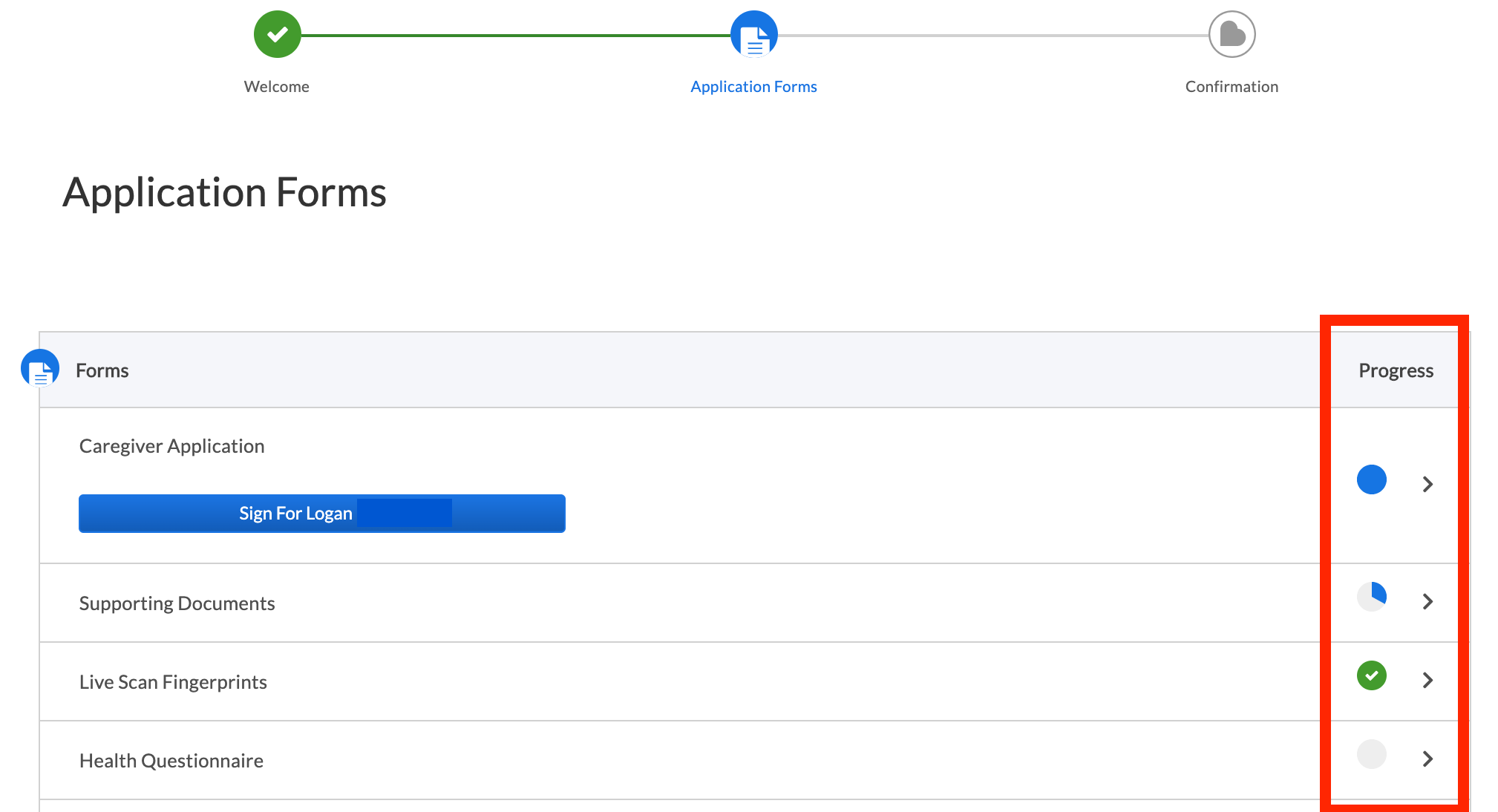 Saving / Making changes to my application – binti